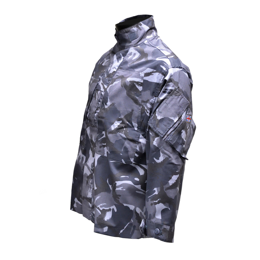 British Army Combat Jacket Blue Camo – Ramco Textiles